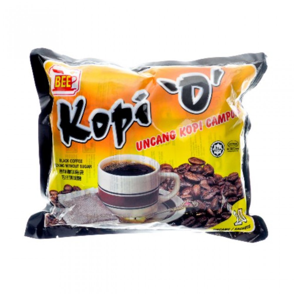 Bee Coffee Kopi O without sugar (20 Sachets)