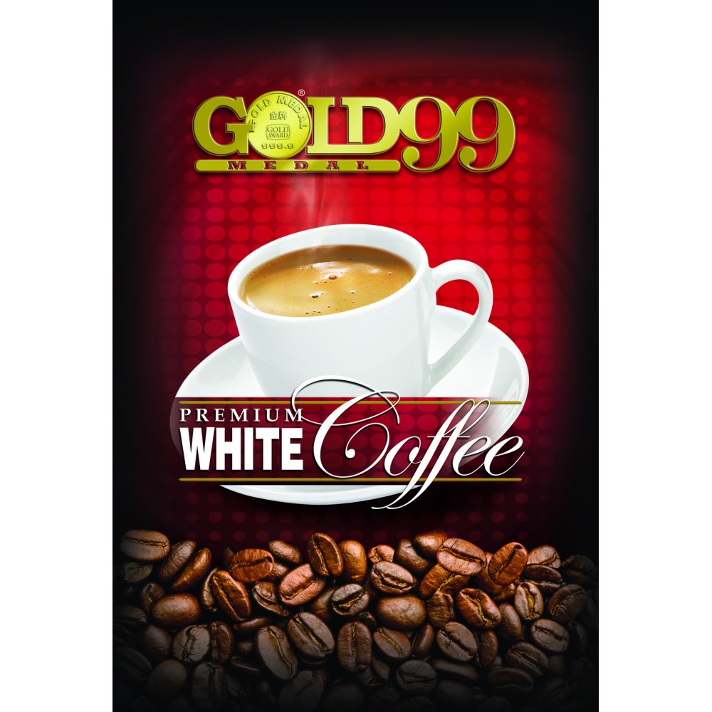 Gold Medal 99 Premium White Coffee / Kopi Putih Pracampur Segera (3 in ...