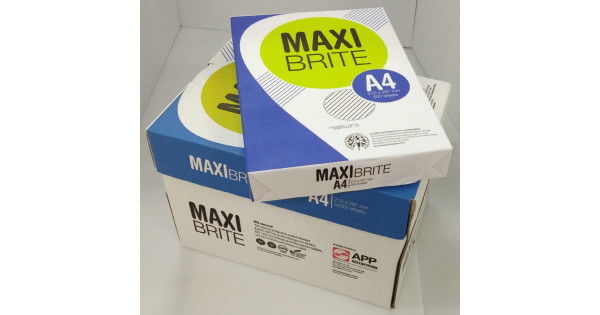 Maxi Brite Photocopy Paper A4-500's (5 in 1)