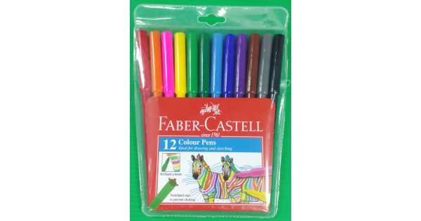 Faber Castell Colour Pen (12 colours)