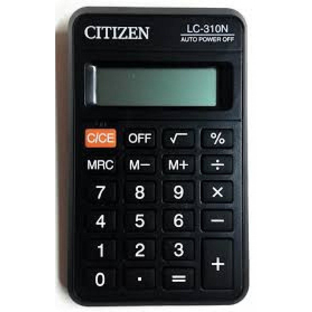 CITIZEN CALCULATOR (8 DIGITS) LC-310N