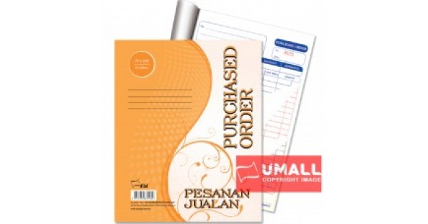 UNI PURCHASE ORDER 3 PLY X 30'S 10" x 8" (S3143)