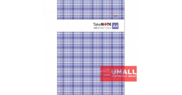 UNI PVC COVER NOTE BOOK A4-240P (SNB-7240)