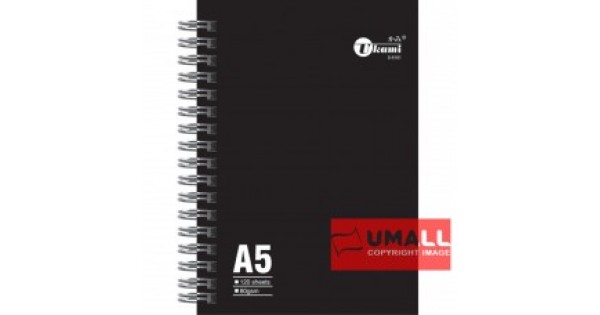 UKAMI RING NOTE BOOK 80G A5-120'S (S-6181)