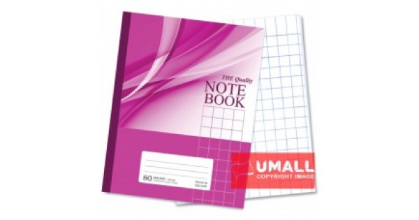 UNI NOTE BOOK 60G F5 80P (SBL805) MEDIUM SQUARE 3 FOR