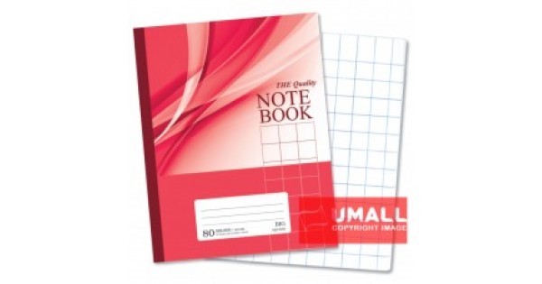 UNI NOTE BOOK 60G F5 80P (SBL806) BIG SQUARE 3 FOR