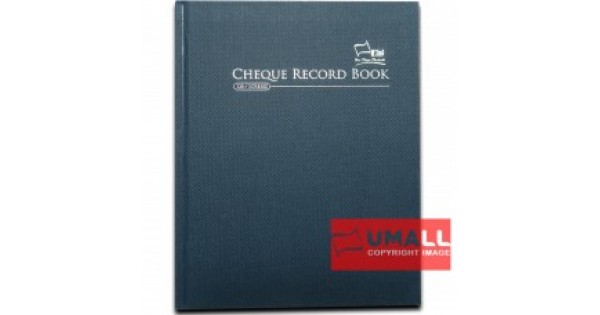 UNI H/C CHEQUE RECORD BOOK F5-120P (SCRB102)