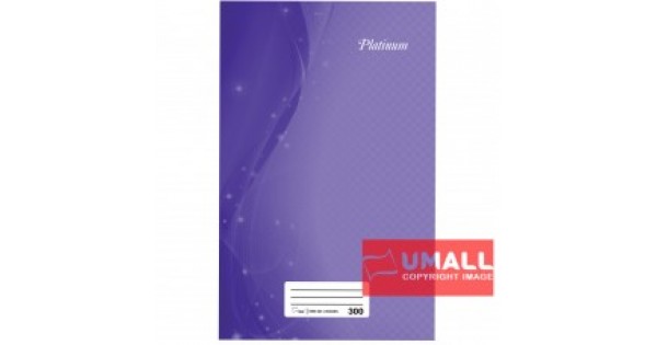 UNI PLATINUM FOOLSCAP H/C BOOK 60G 300P (SNB-203)