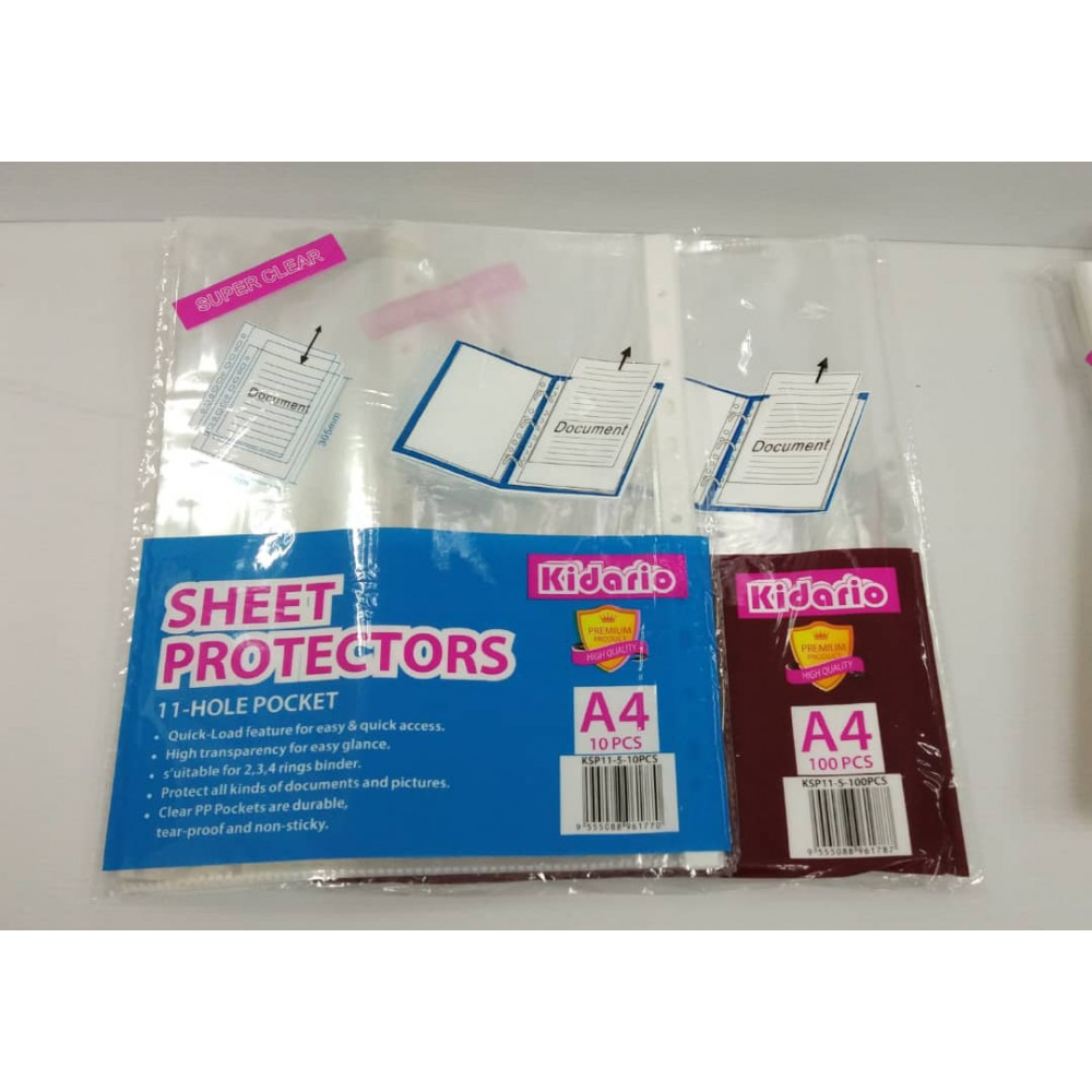Kidario Sheet Protector A4 KSP11-5