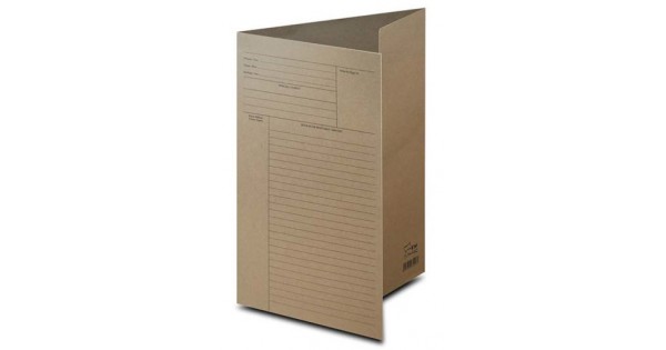 Uni Paper Brown File 3428 (Thick) 100's