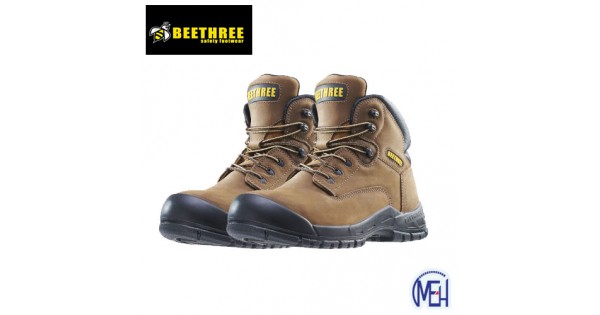 Beethree SafetyFootware BT-8862 Brown