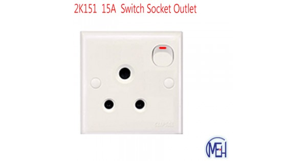 2K151 15A Switch Socket Outlet