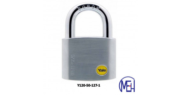 Yale Solid Brass Padlock (50mm) Y120-50-127-1