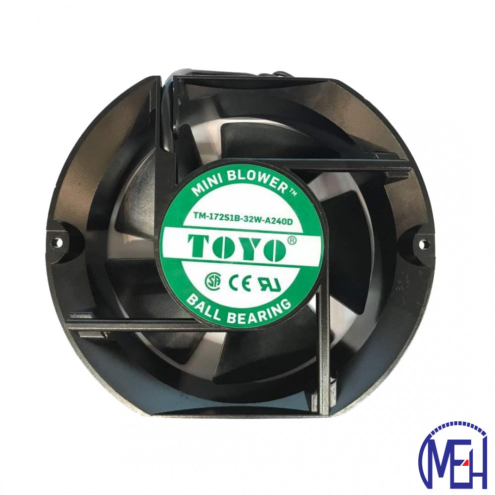 TOYO 8'' MiniBlower Fan (TM-Series) Ball Bearing
