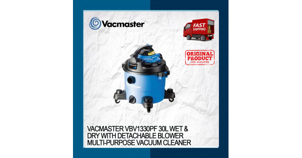 VACMASTER VBV1330PF 30L WET & DRY WITH DETACHABLE BLOWER MULTI-PURPOSE ...