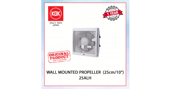 KDK WALL MOUNTED VENTILATING FAN (25cm/10") 25ALH #KIPAS GELAS#KIPAS ...