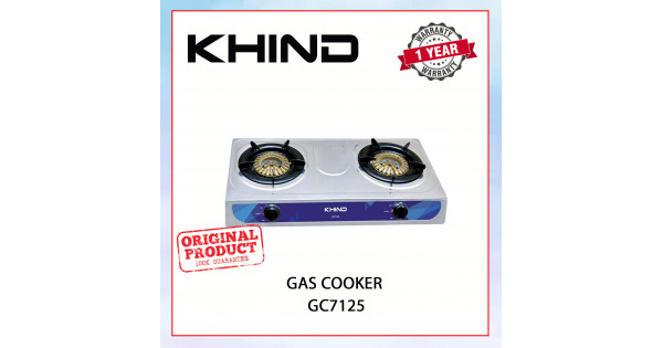 KHIND GAS COOKER (STAINLESS STEEL) GC7125 #DAPUR GAS#煤气炉