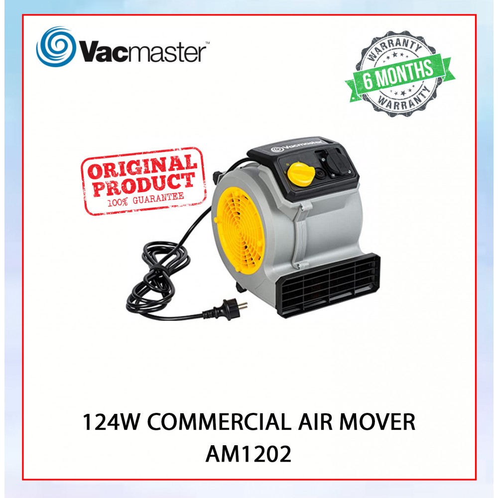 VACMASTER Commercial Grade 124W Air Mover l AM1202 &Air Mover blower ...