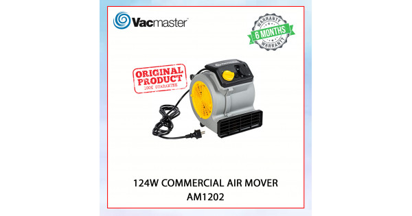 VACMASTER Commercial Grade 124W Air Mover l AM1202 &Air Mover blower ...