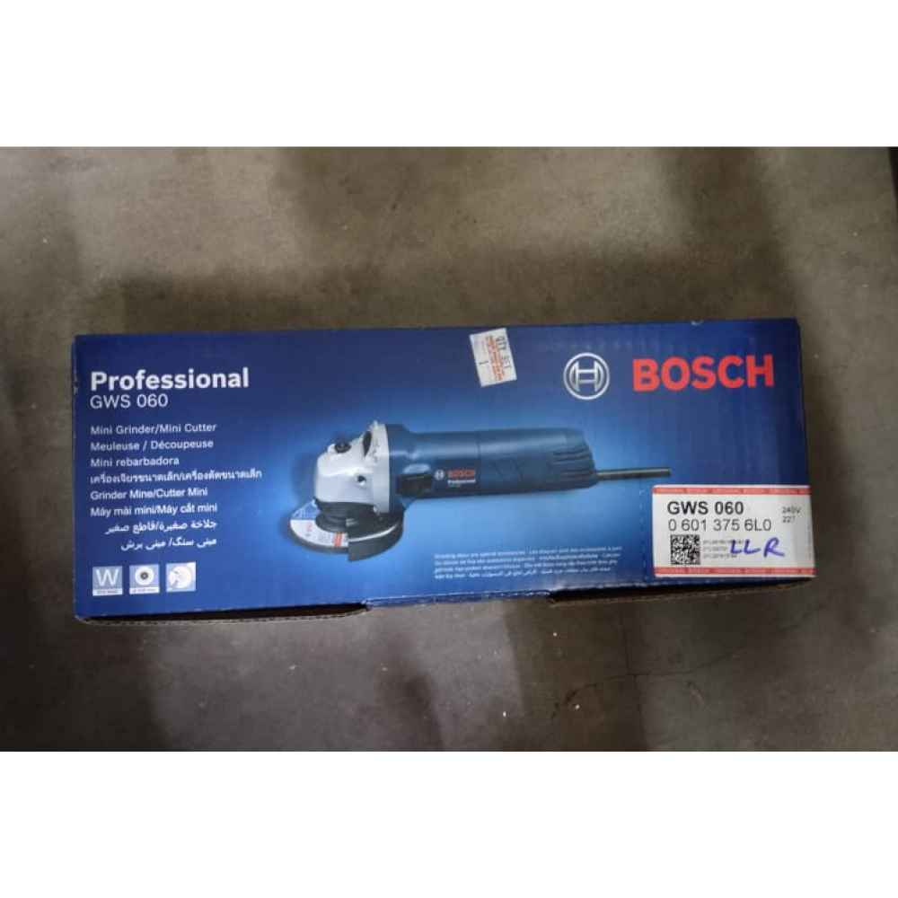 BOSCH ANGLE GRINDER GWS 060 #PENGISAR SUDUT#角磨机