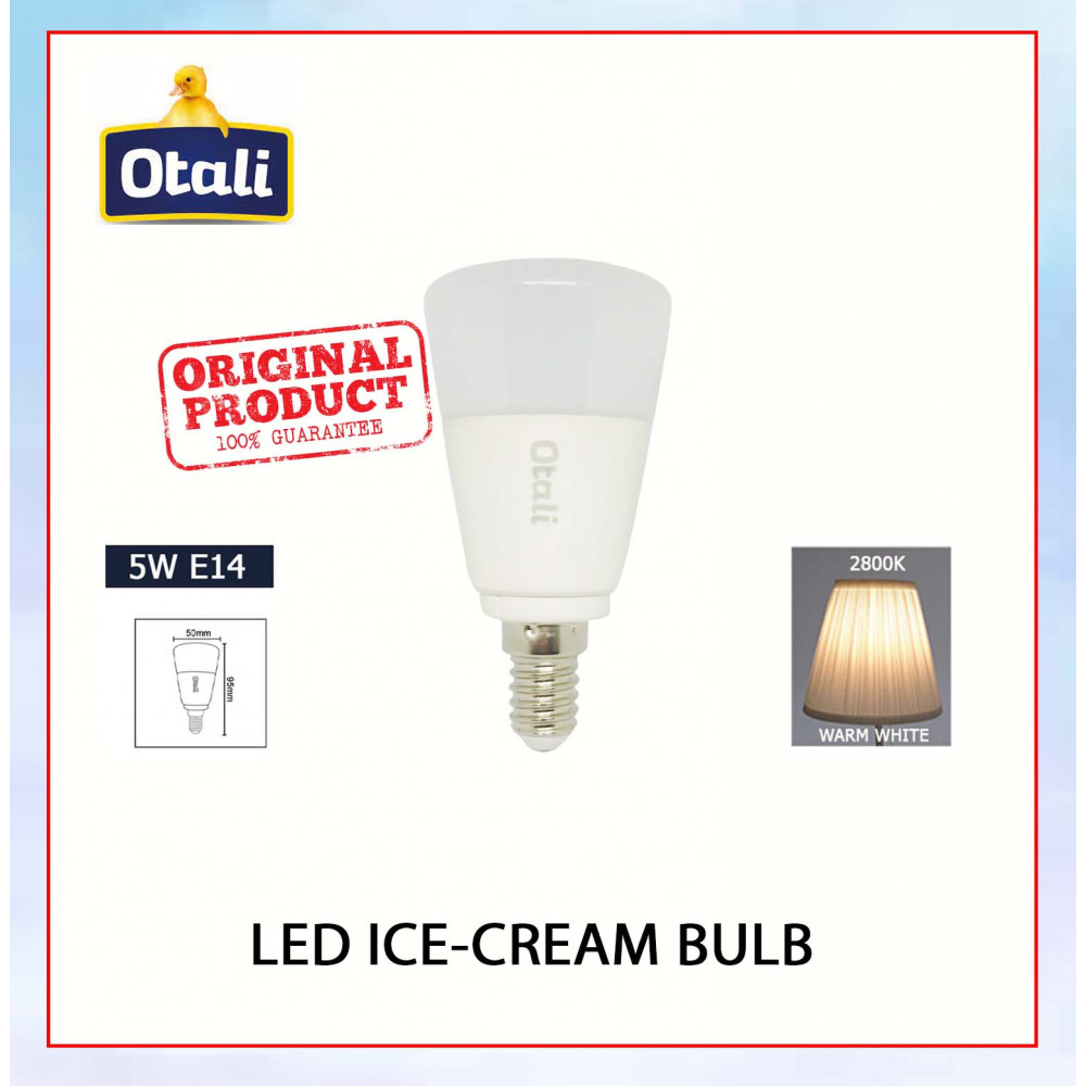 Otali Ice Cream LED Bulb 8W E27