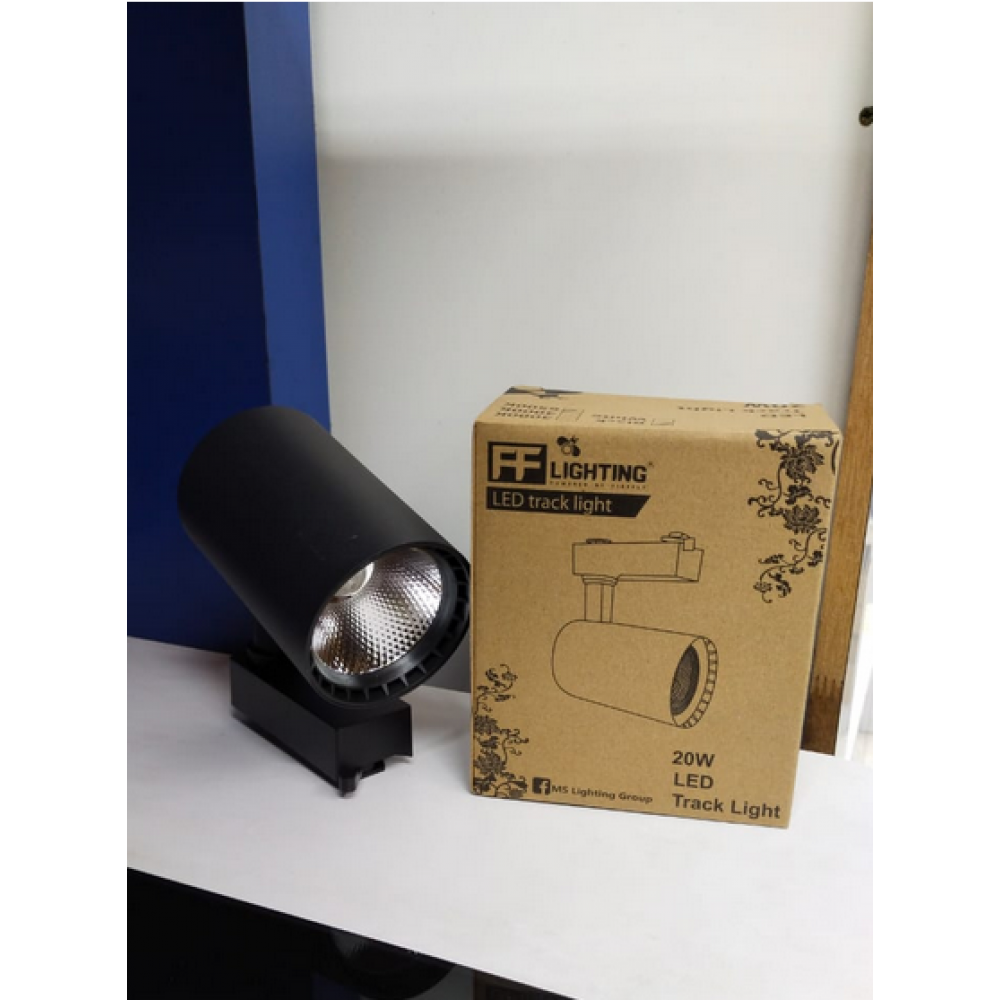 FFL Led Eco Track Light 10W/20W Black/White Day Light/Cool White/Warm ...