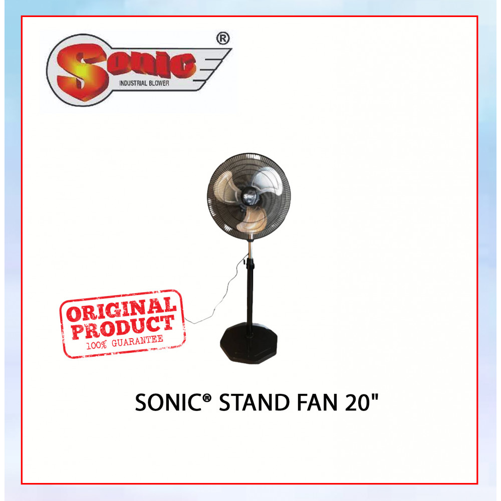 SONIC 20" Industrial/ Industry Stand Fan Oscillating