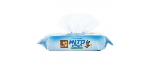 Hito Baby Wipes 60's for Teeth & Gums 1 packs