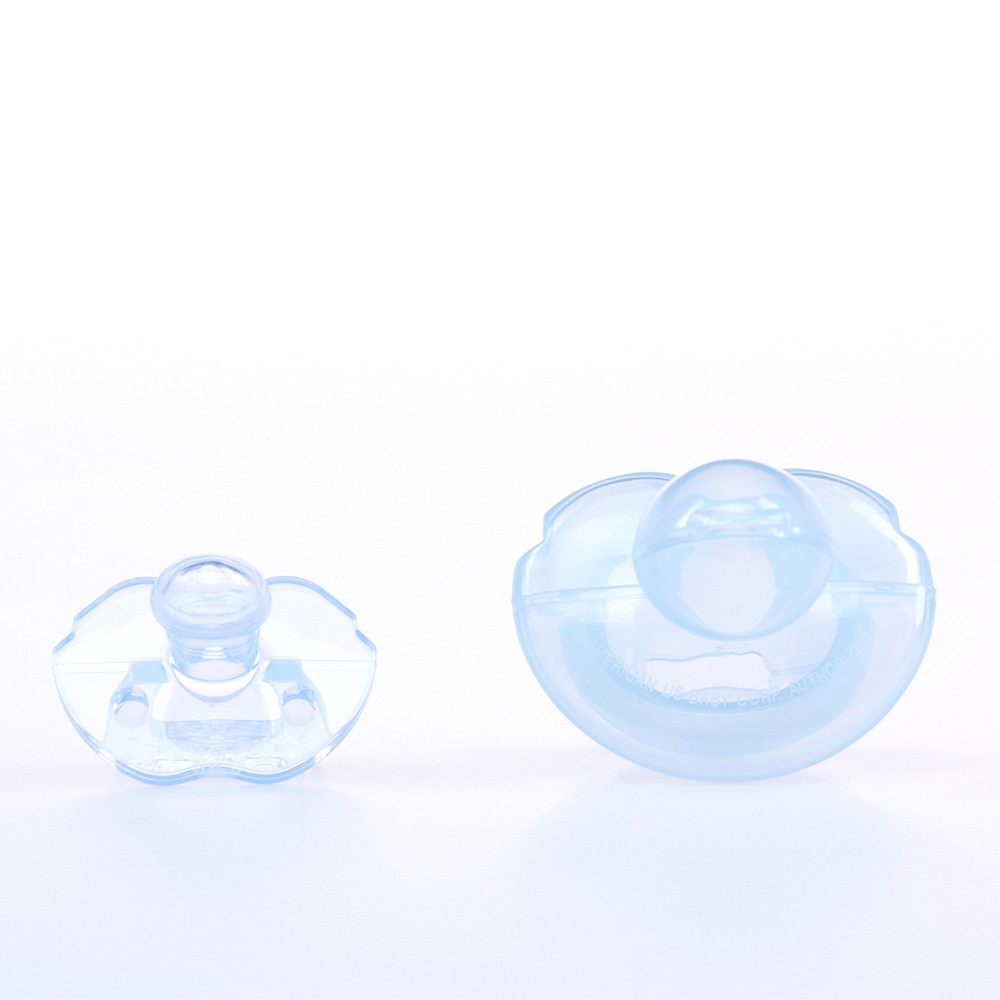 US Baby Sili-Smart Flat Pacifiers