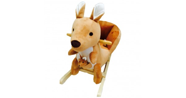 Woodalion Parents Aussie Kangaroo Infant Rocker