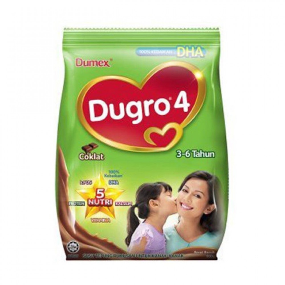 Dumex Dugro 4 Milk Powder 900g Asli / Coklat / Madu