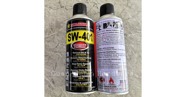 STARWILL SW-401 All Purpose Lubricating And Anti Rust Spray 400ML