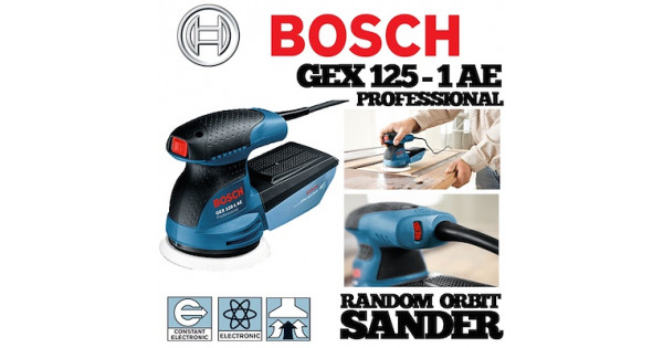 125MM 250W BOSCH GEX125-1AE Random Orbit Sander