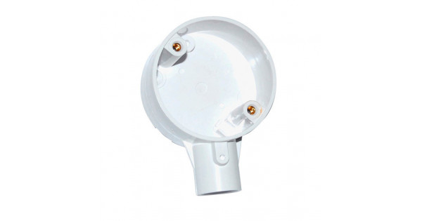 PVC CONDUIT FITTING 1 WAY END BOX