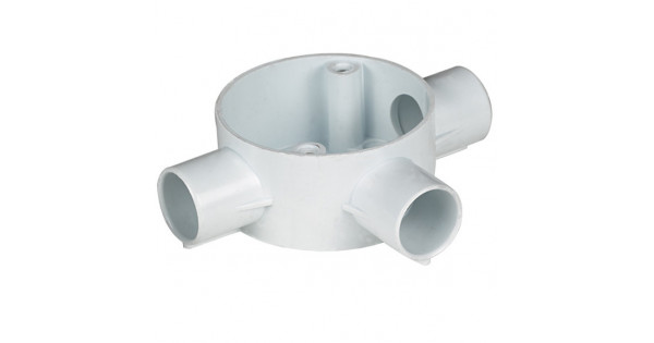 PVC CONDUIT FITTING 3 WAY TEE BOX