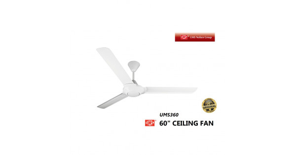 UMS Ceiling Fan 60" White UMS360 TWIN PACK (2 PCS)