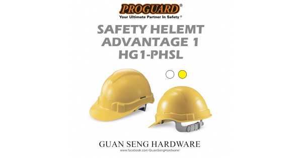 PROGUARD SAFETY HELMET Sirim Certified ( HG1-PHLS )