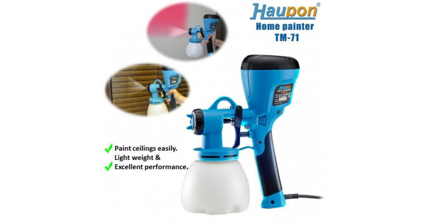 Haupon TM-71 HVLP Electric Spray Gun - Home Painter Set, Electric Spray Gun