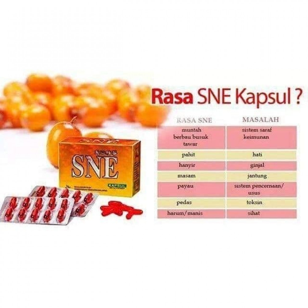 (100% Original) 【 Ready Stock 】SNE CAPSULE Super Nutrient Essence ...