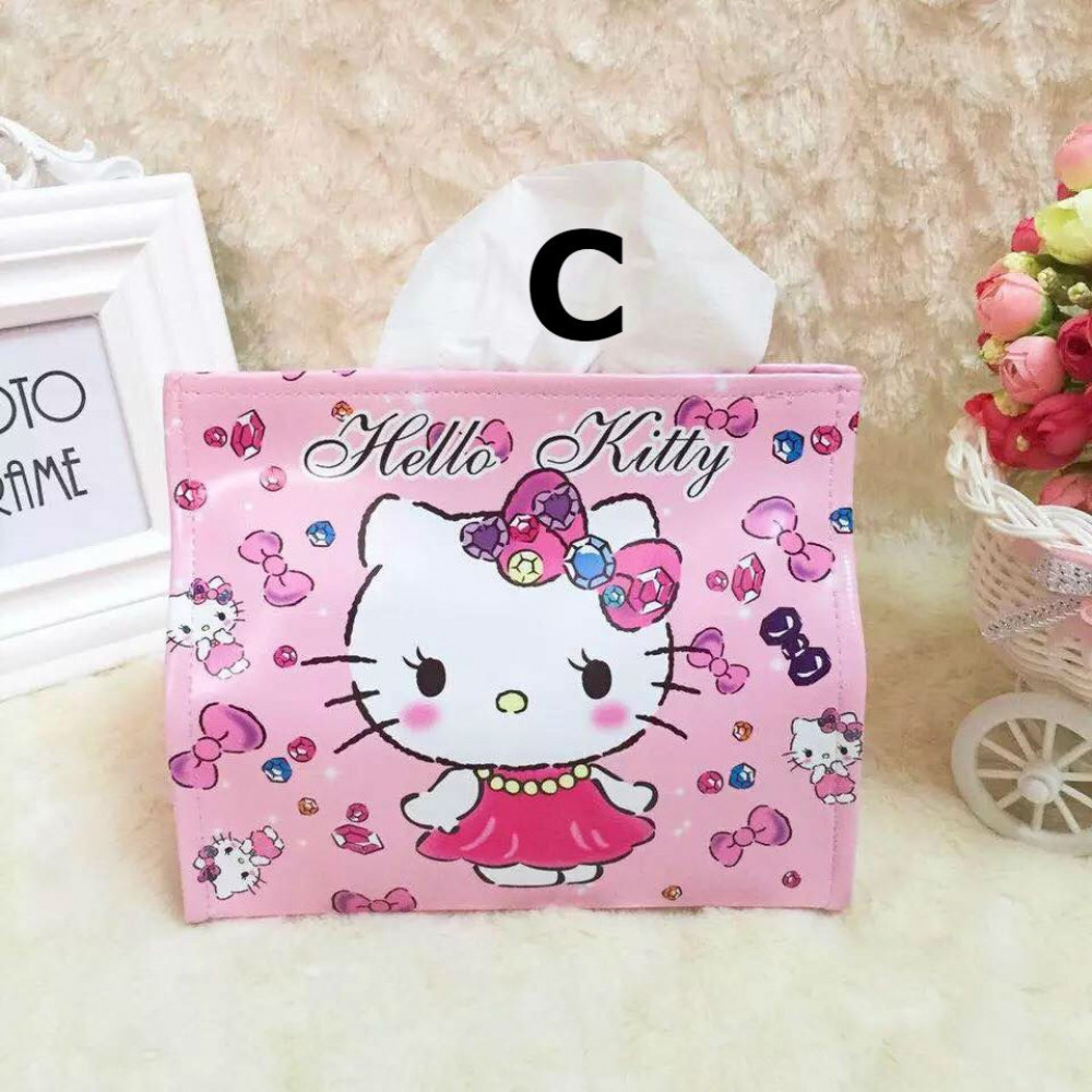 Trending Hello Kitty Tissue Box Ready Stock