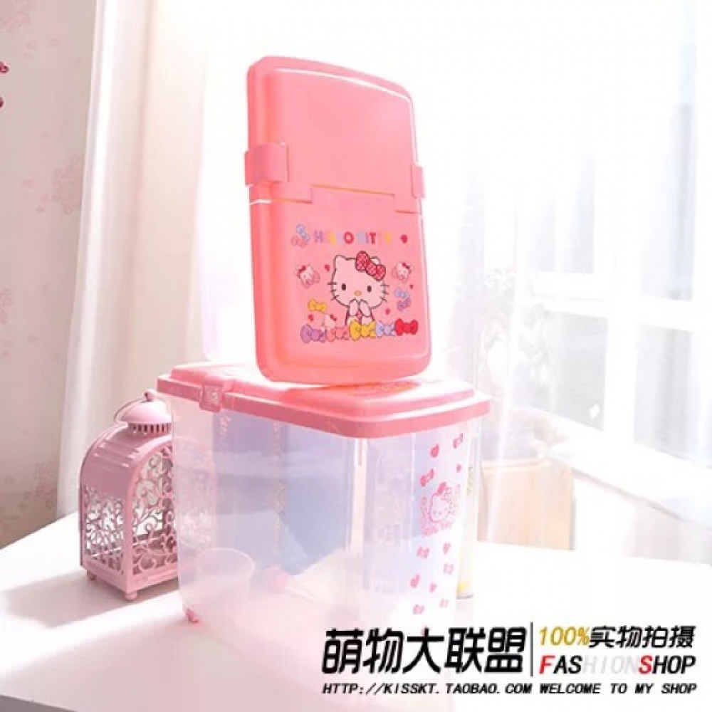 Hello Kitty Rice Bucket Holder Large Size Ready Stock