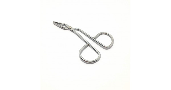 Scissor Square Tip Tweezers Stainless Steel Quality Accessories Ready Stock