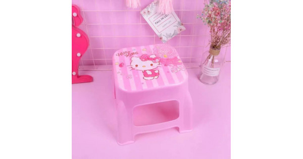 Hello Kitty & Melody Stool Good Product Quality Ready Stock