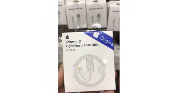 iPhone X Lightning to USB Data Cable 1 Year Warranty Ready Stock