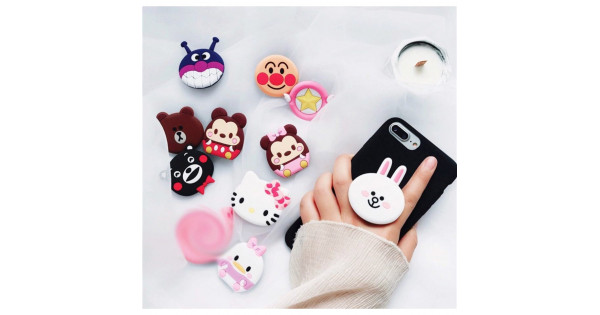 Popsocket Cartoon Design Phone Stand Ready Stock