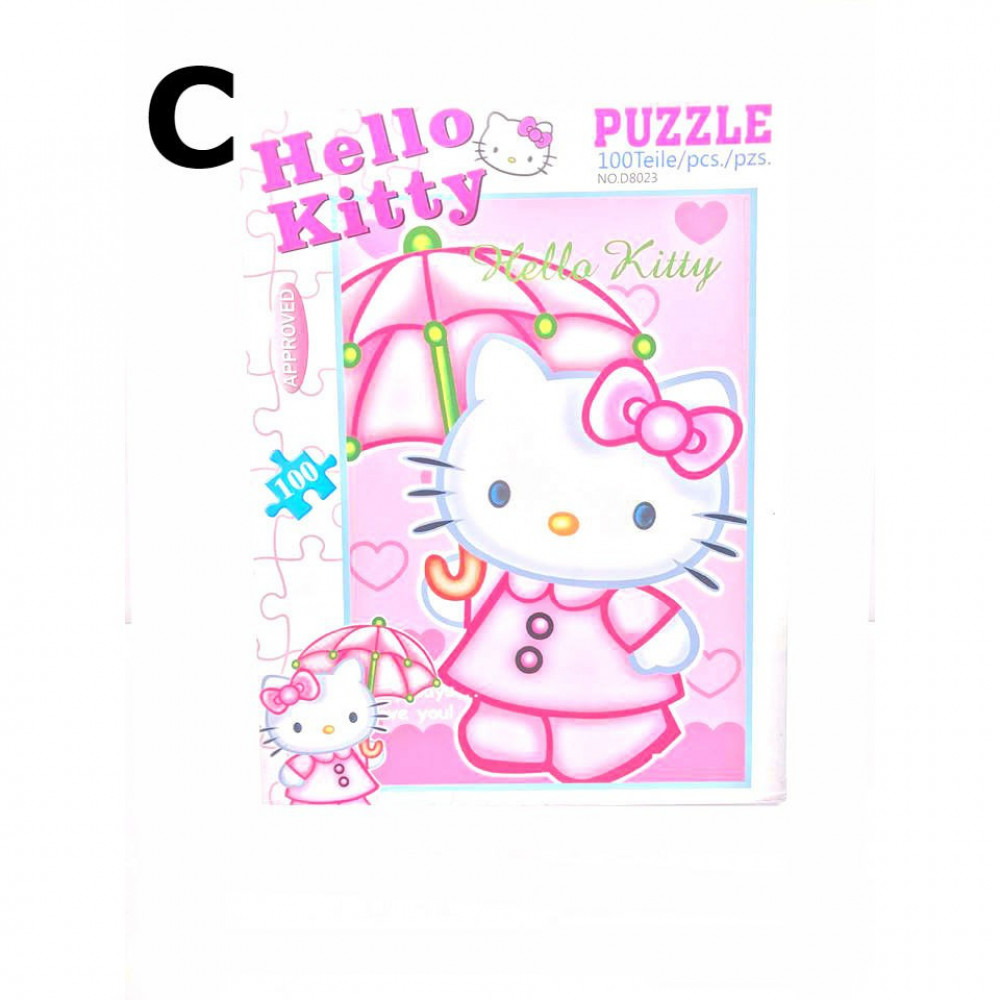 Hello Kitty Jigsaw Puzzle - 100pcs Ready Stock