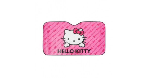 Pinky Hello Kitty Car Front Windshield Sun Shade Sun Visor Ready Stock