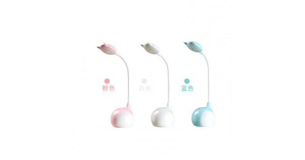 USB Charge Light Pole Bendable 3 Shift Light Table Lamp Ready Stock