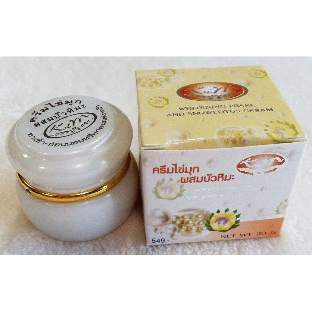 ORIGINAL Thailand Kim Whitening Pearil and Snow lotus Cream Anti ...