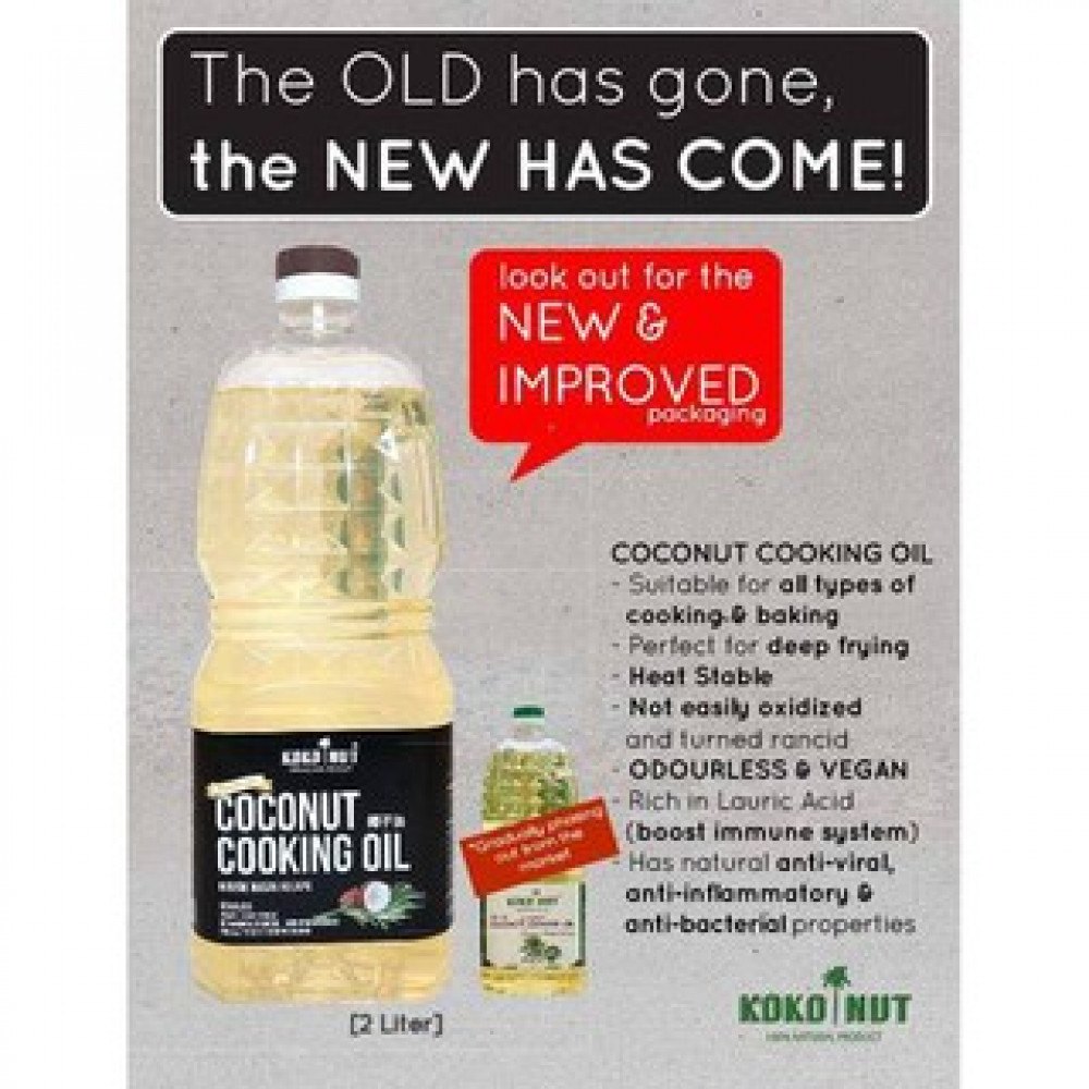 Kokonut Coconut Cooking Oil